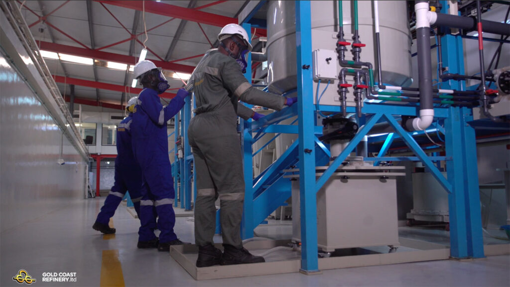 Refining - Gold Coast Refinery Ltd. - Gold refinery in Ghana